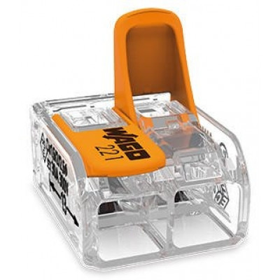 borne Wago 6mm2 universelle 2 entrées - Série 221 à l'unité - 221-612 ...