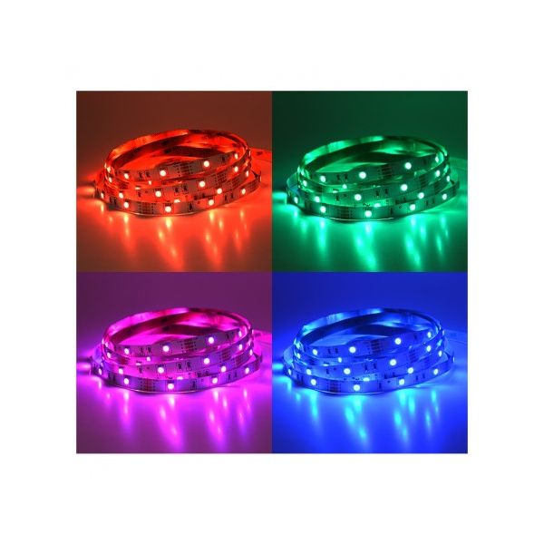 Bandeau LED 5 m 30 LED/m 36W IP20 RGB 75031 VISION-EL | Bâtir Moins Cher