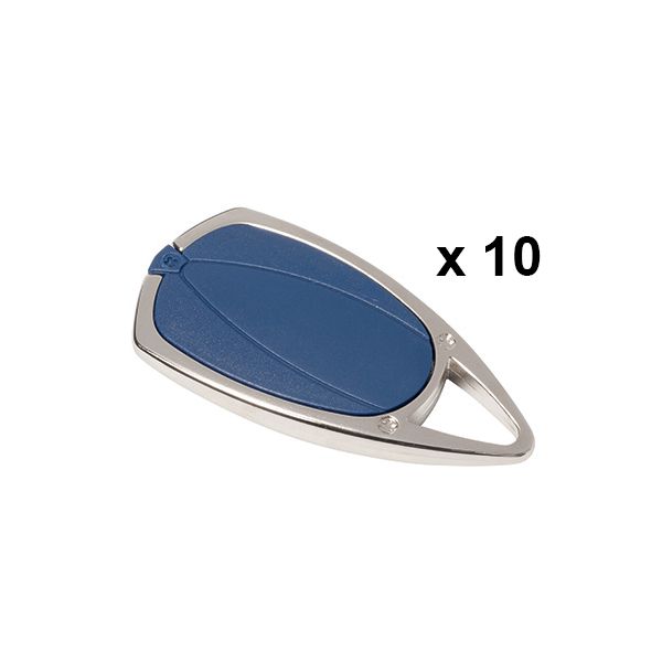 Pack de 10 badges residents metal Vigik DGM1 METAL10-DES AIPHONE ...